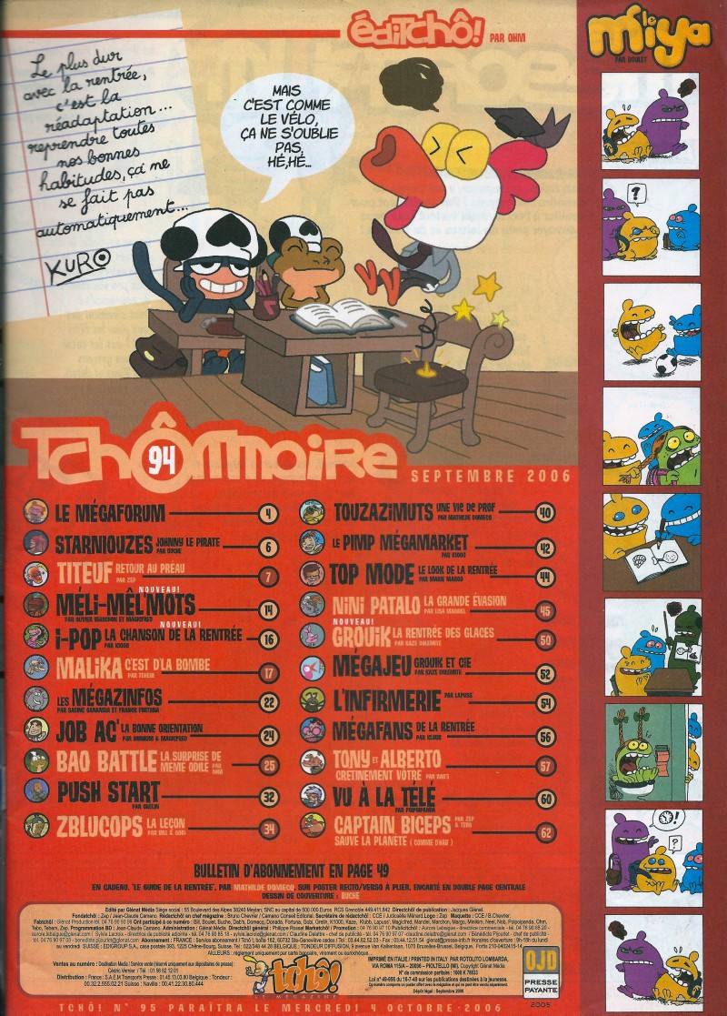 Tchô ! Le mégazine