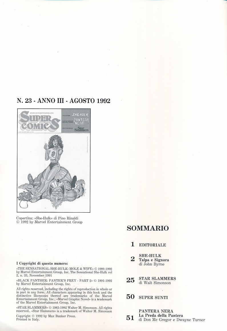 Super Comics (en Italien)