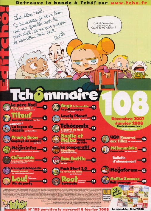 Tchô ! Le mégazine