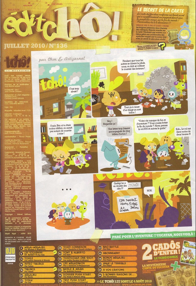 Tchô ! Le mégazine