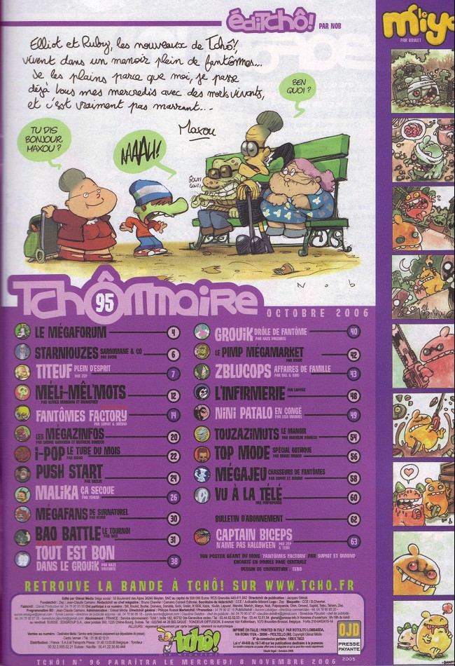 Tchô ! Le mégazine