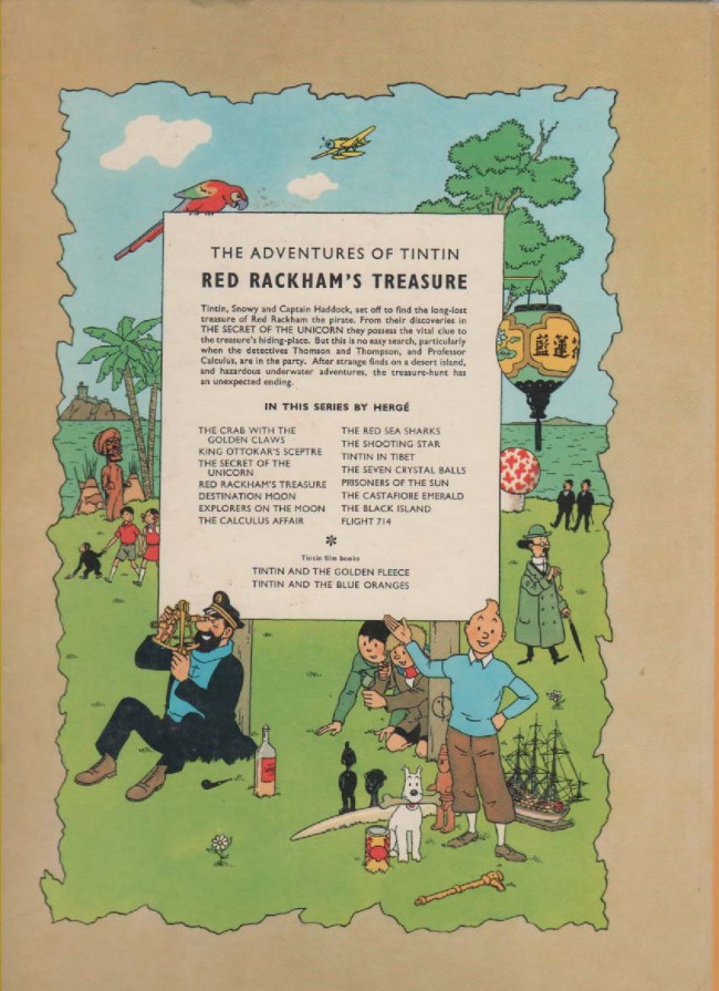 Tintin (The Adventures of) -12- Red Rackham's Treasure