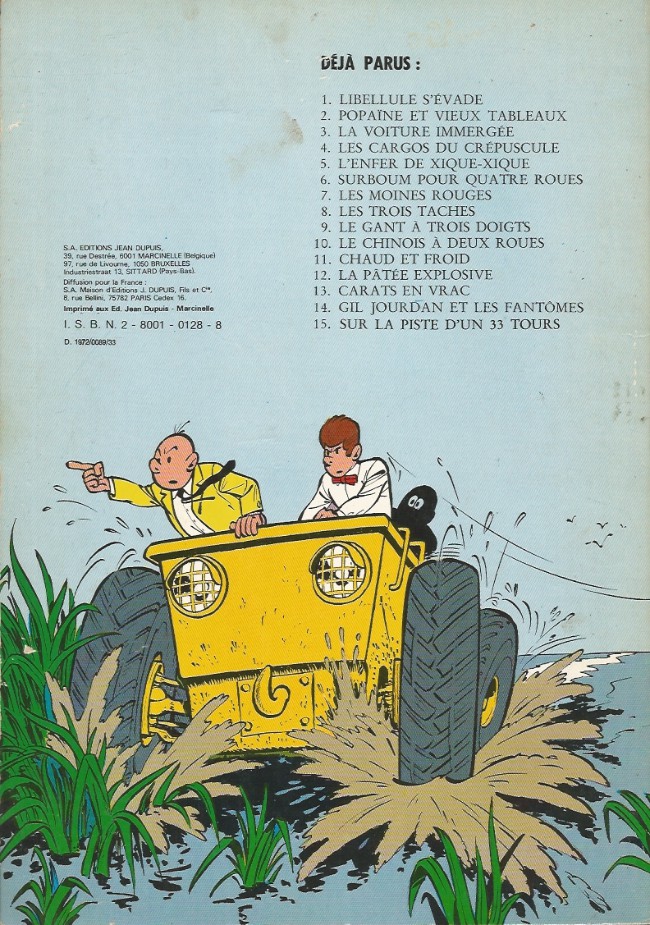 Gil Jourdan -13- Carats en vrac