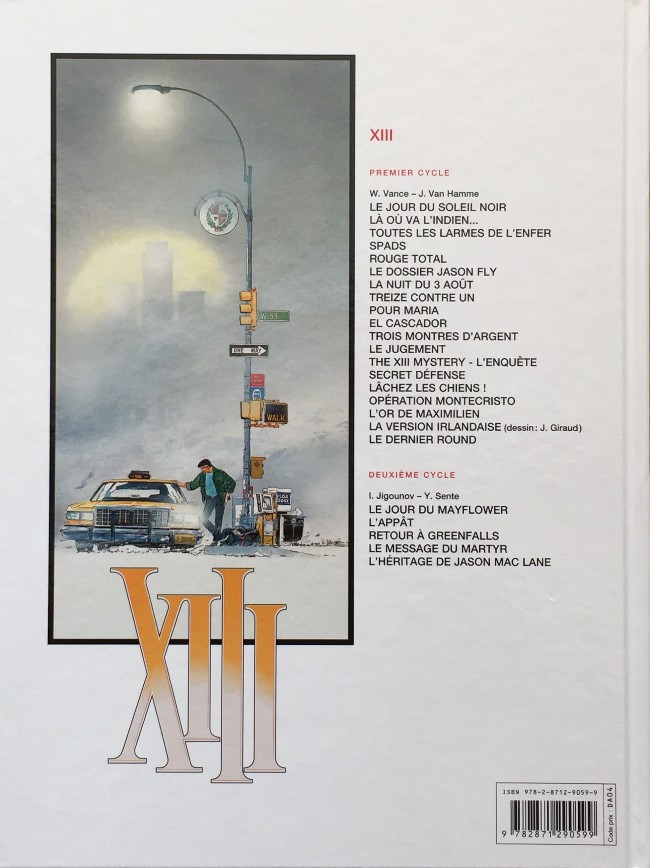 XIII -6- Le dossier Jason Fly