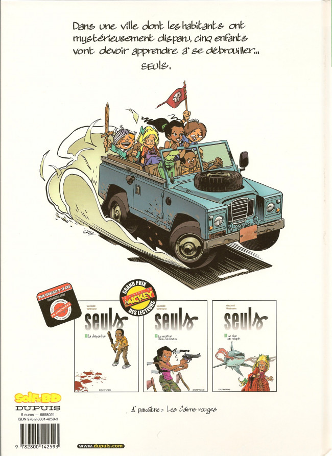 Seuls -1- La disparition