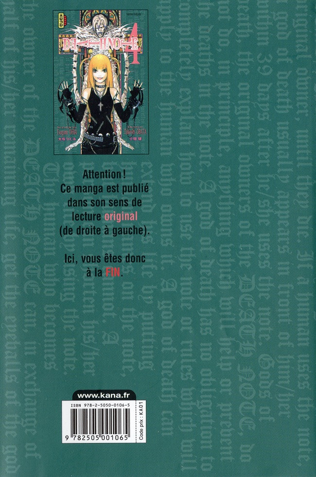 Death Note -4- Tome 4