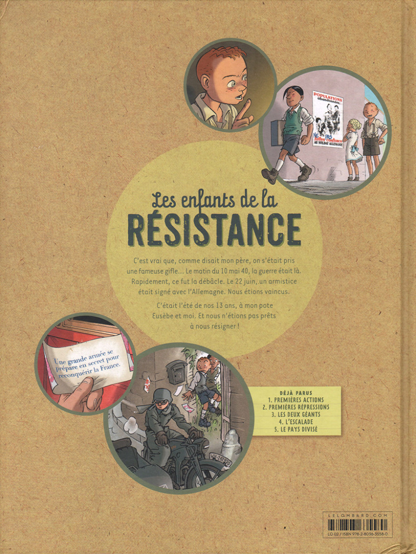 Les enfants de la Résistance -1- Premières actions