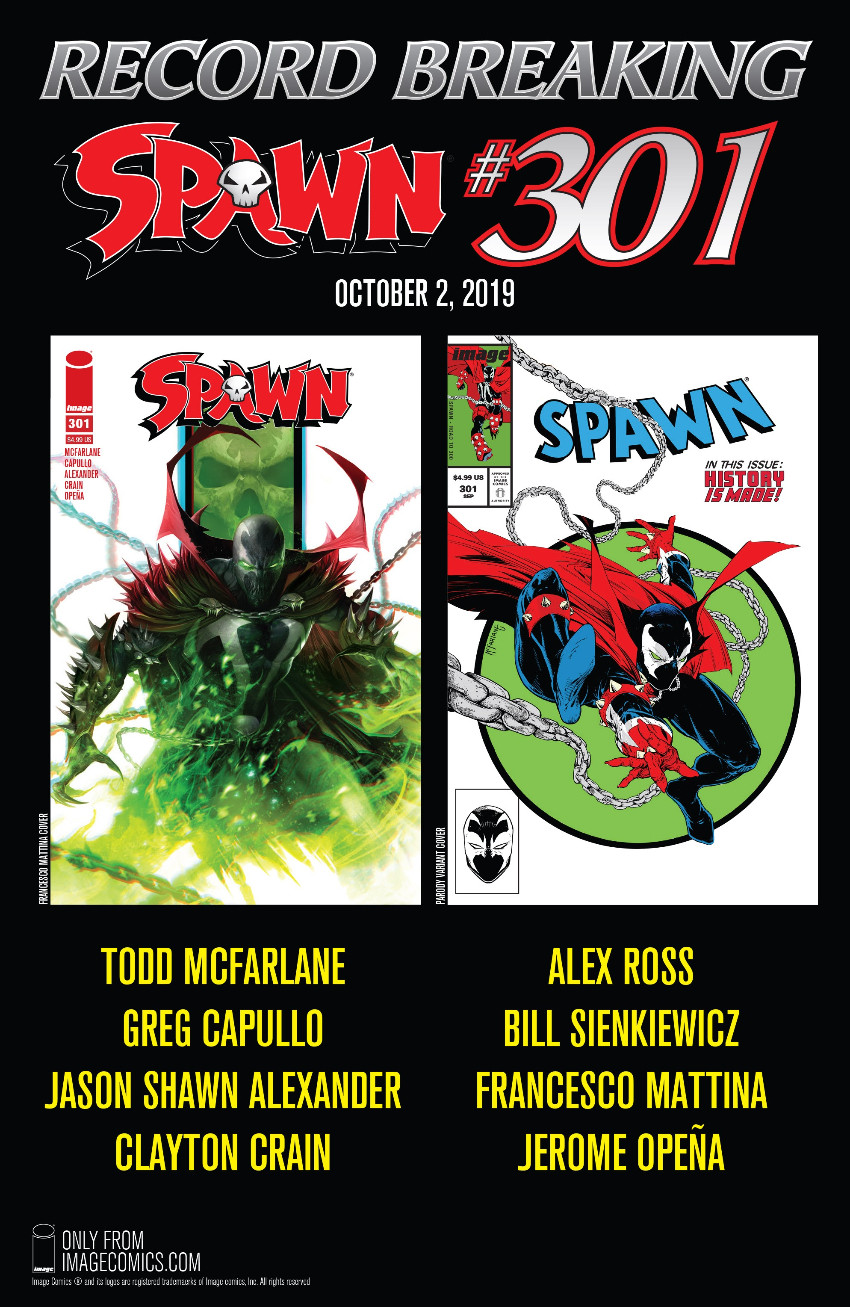 Spawn (1992) -300- Spawn 300 History making