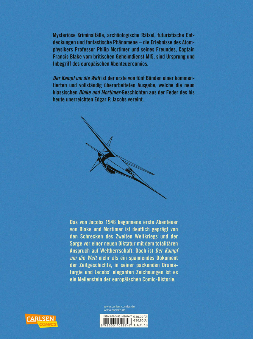 Blake und Mortimer (Die Abenteuer von) -0- Der Kampf um die Welt (Teil I - III)