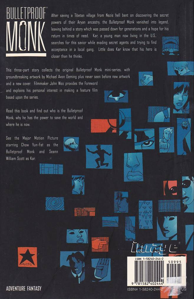 Bulletproof Monk (2002) - BD, informations, cotes