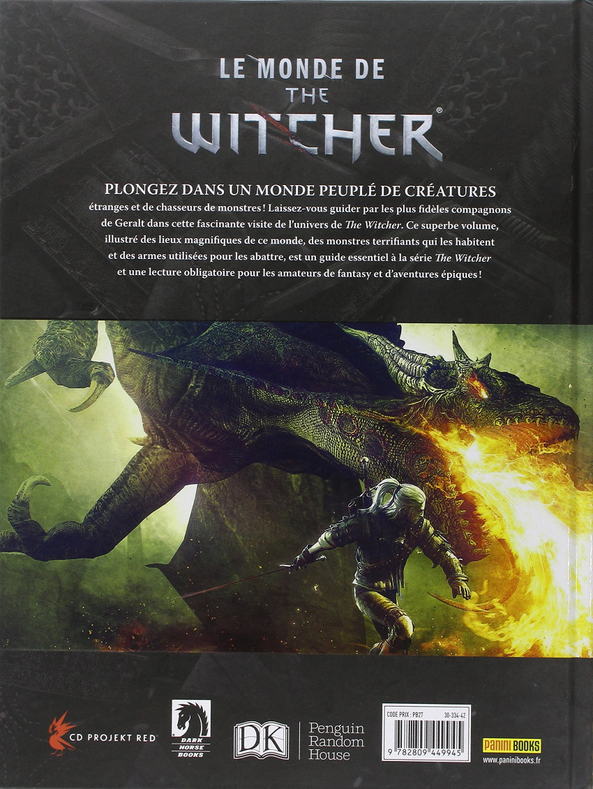 Le monde de The Witcher - BD, informations, cotes