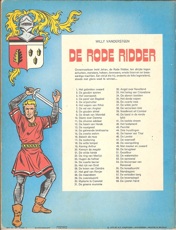 Rode Ridder (De) -8- De gouden sikkel
