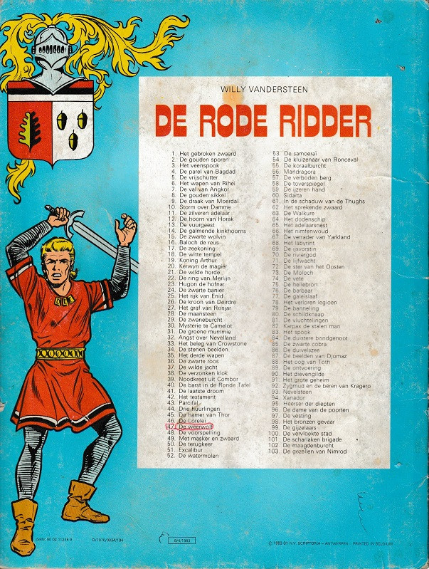 Rode Ridder (De) -47- De weerwolf