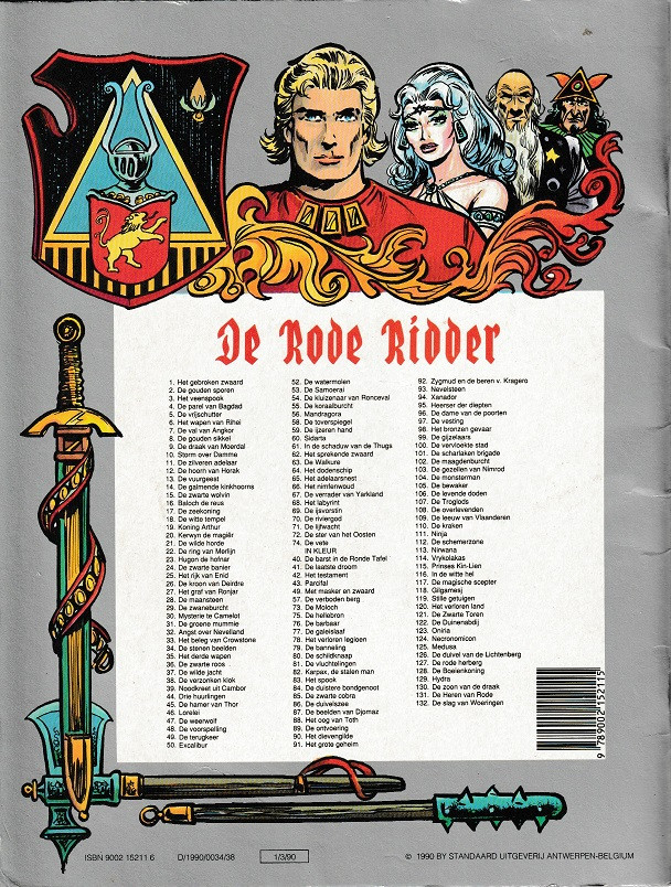 Rode Ridder (De) -100- De vervloekte stad