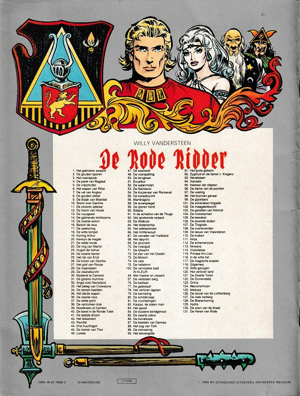 Rode Ridder (De) -110- De kraken