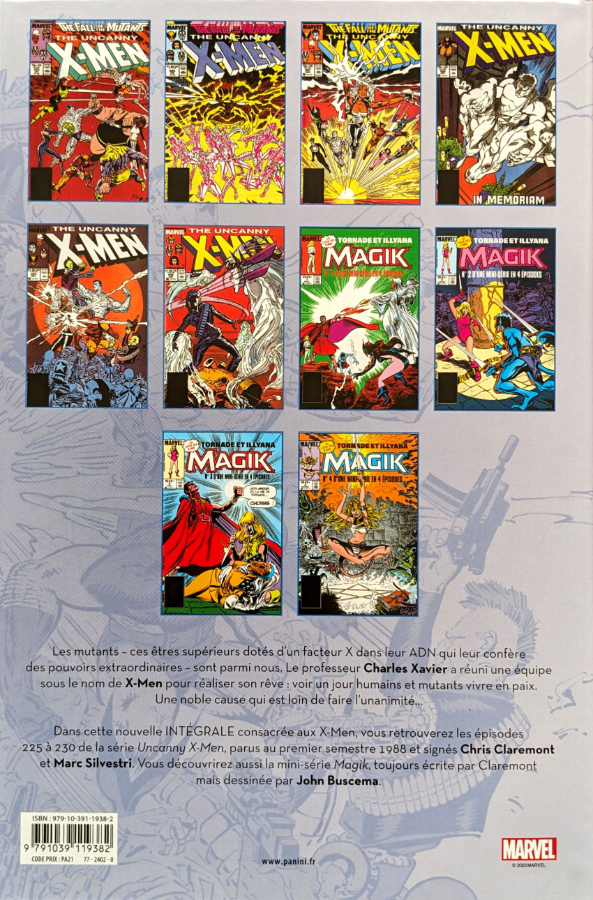 X-Men (L'intégrale) -20- 1988 (I)