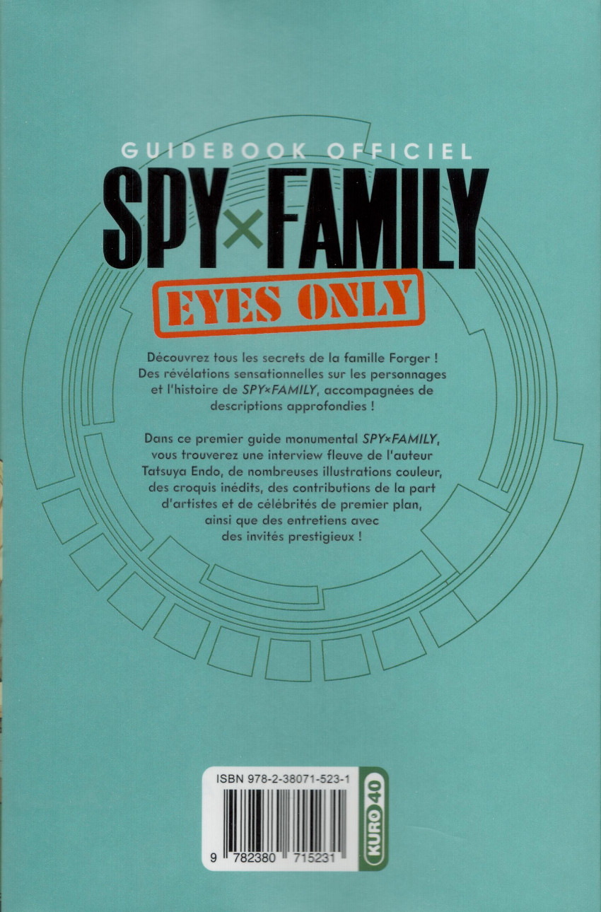 Spy x Family -HS- Guidebook officiel