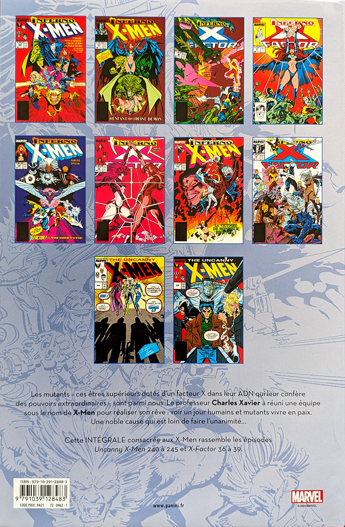 X-Men (L'intégrale) -24- 1989 (I)