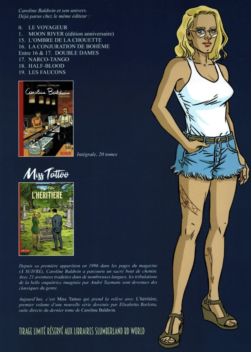 Miss Tattoo -1- L'héritière