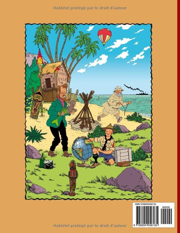 Tintin (pastiches, parodies & pirates) -1c2021- Le secret des dukduk ...