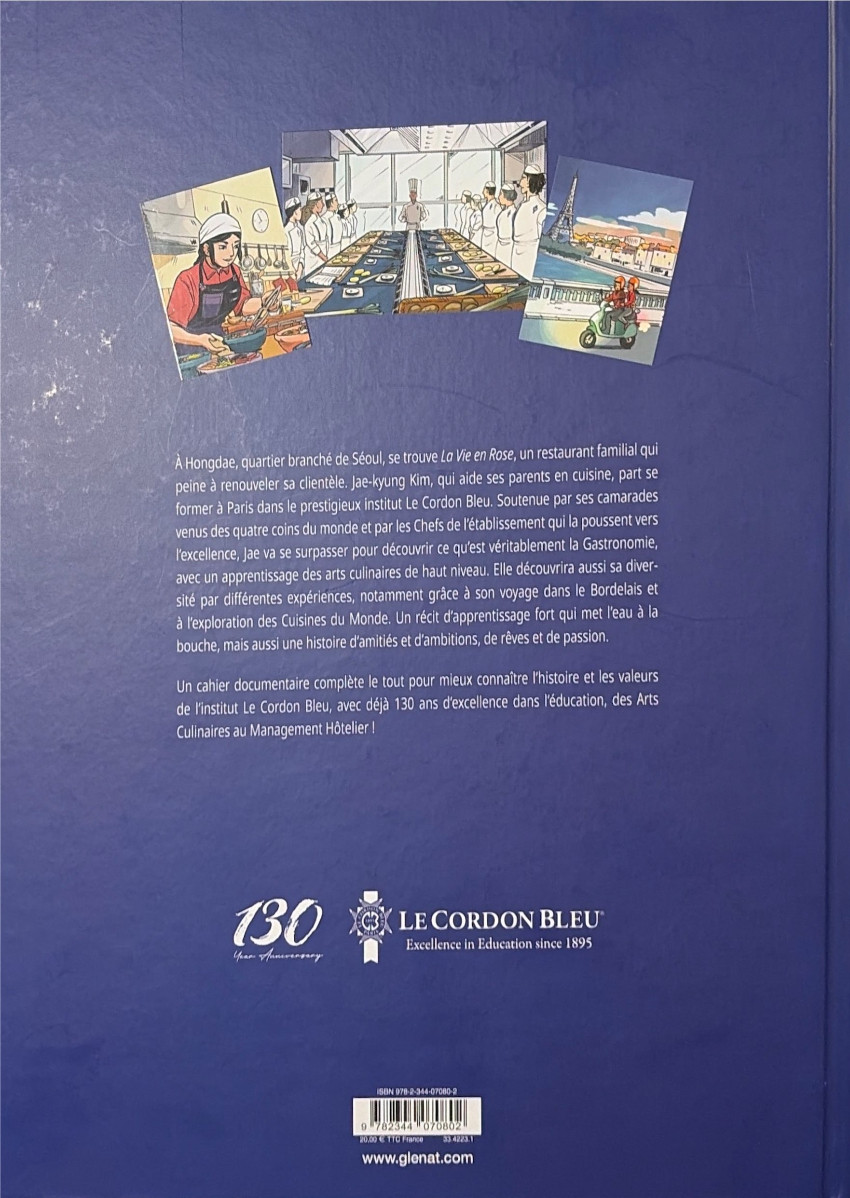 La vie en Bleu - À l'école de la gastronomie - BD, informations, cotes